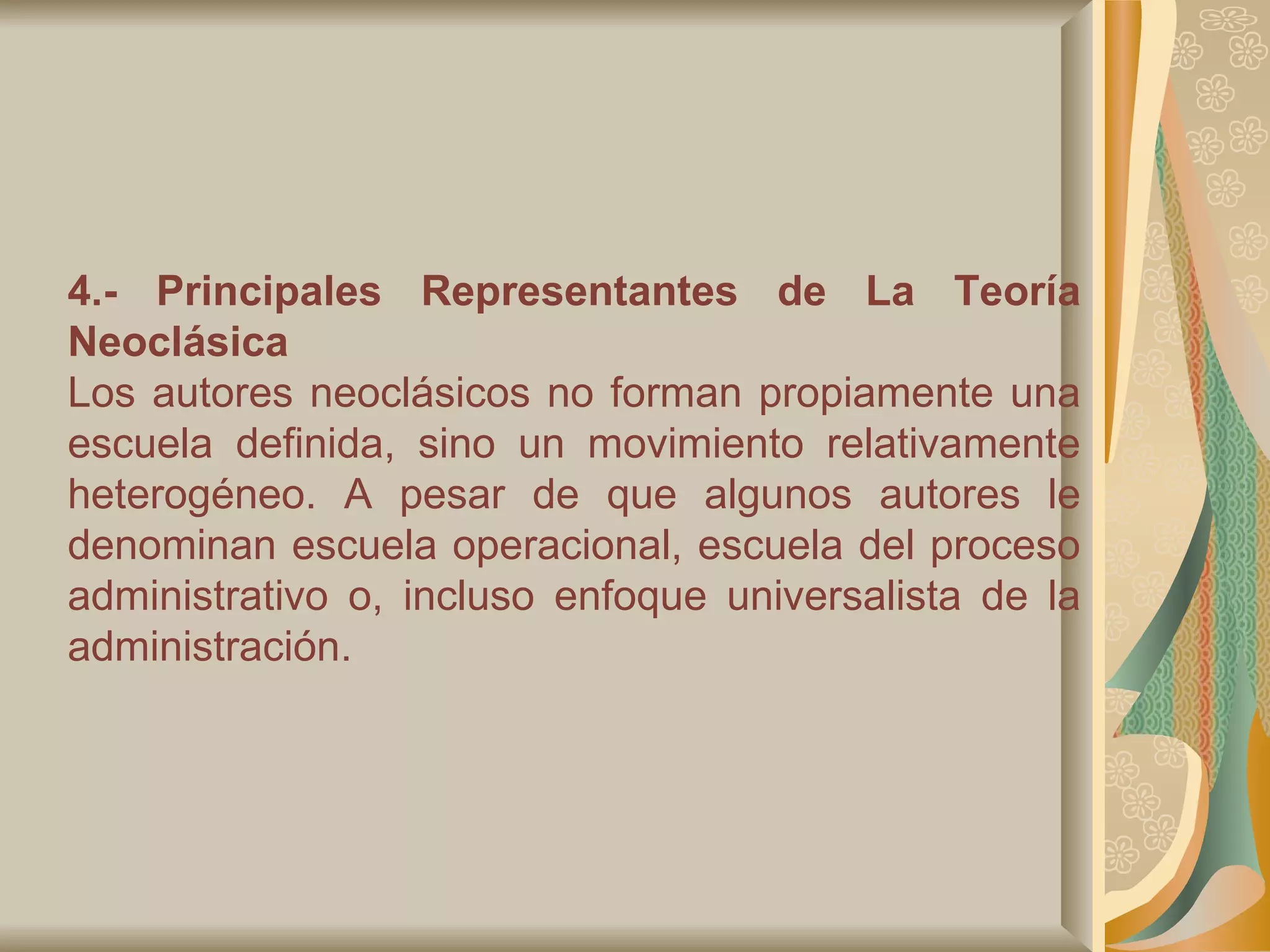 Teoria neoclasica | PPT | Business | Business and Finance