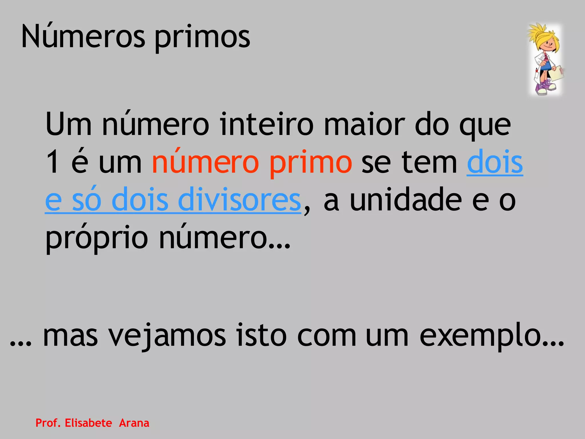 Números primos | PPS