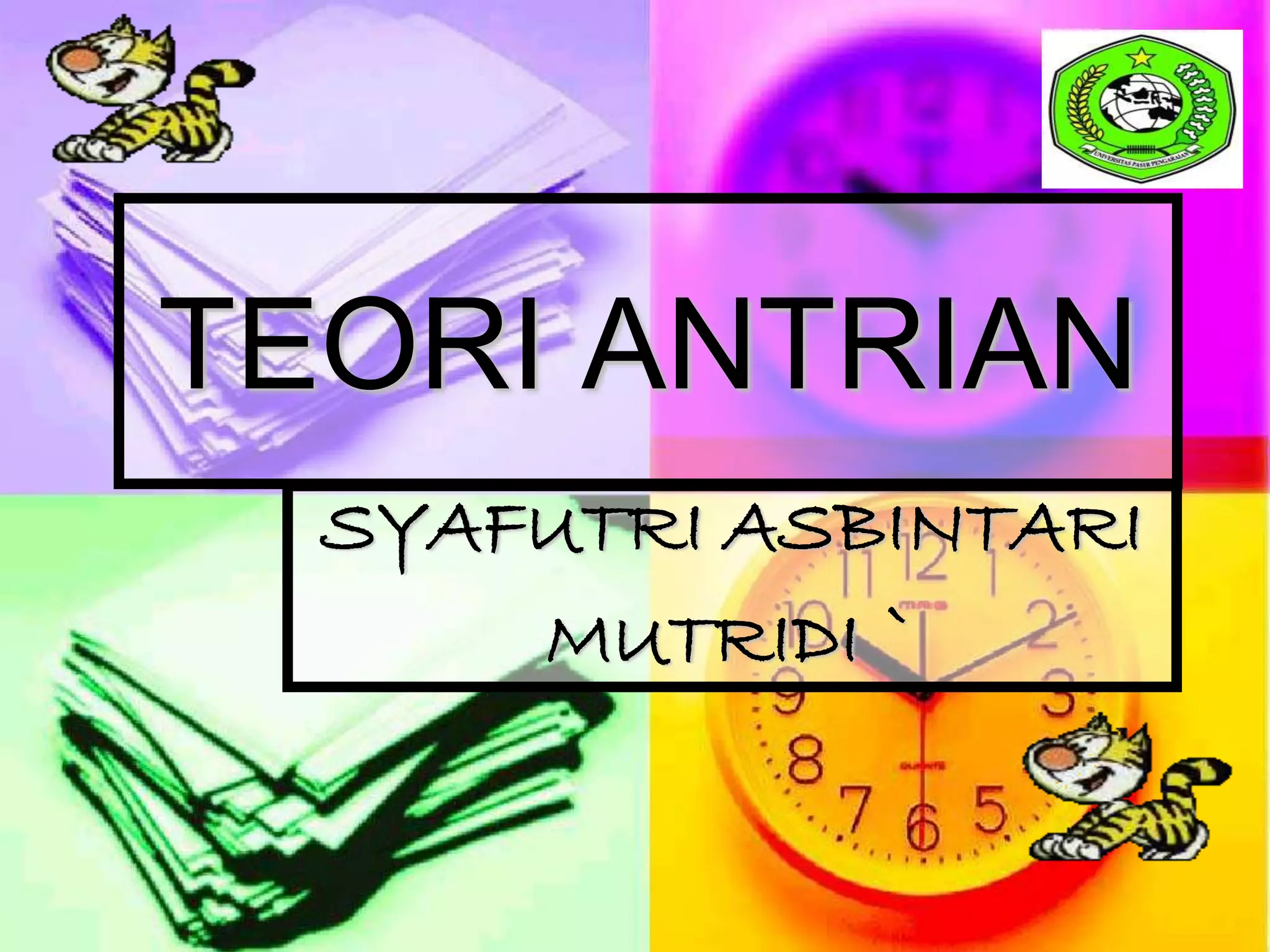 Teori antrian | PPTX