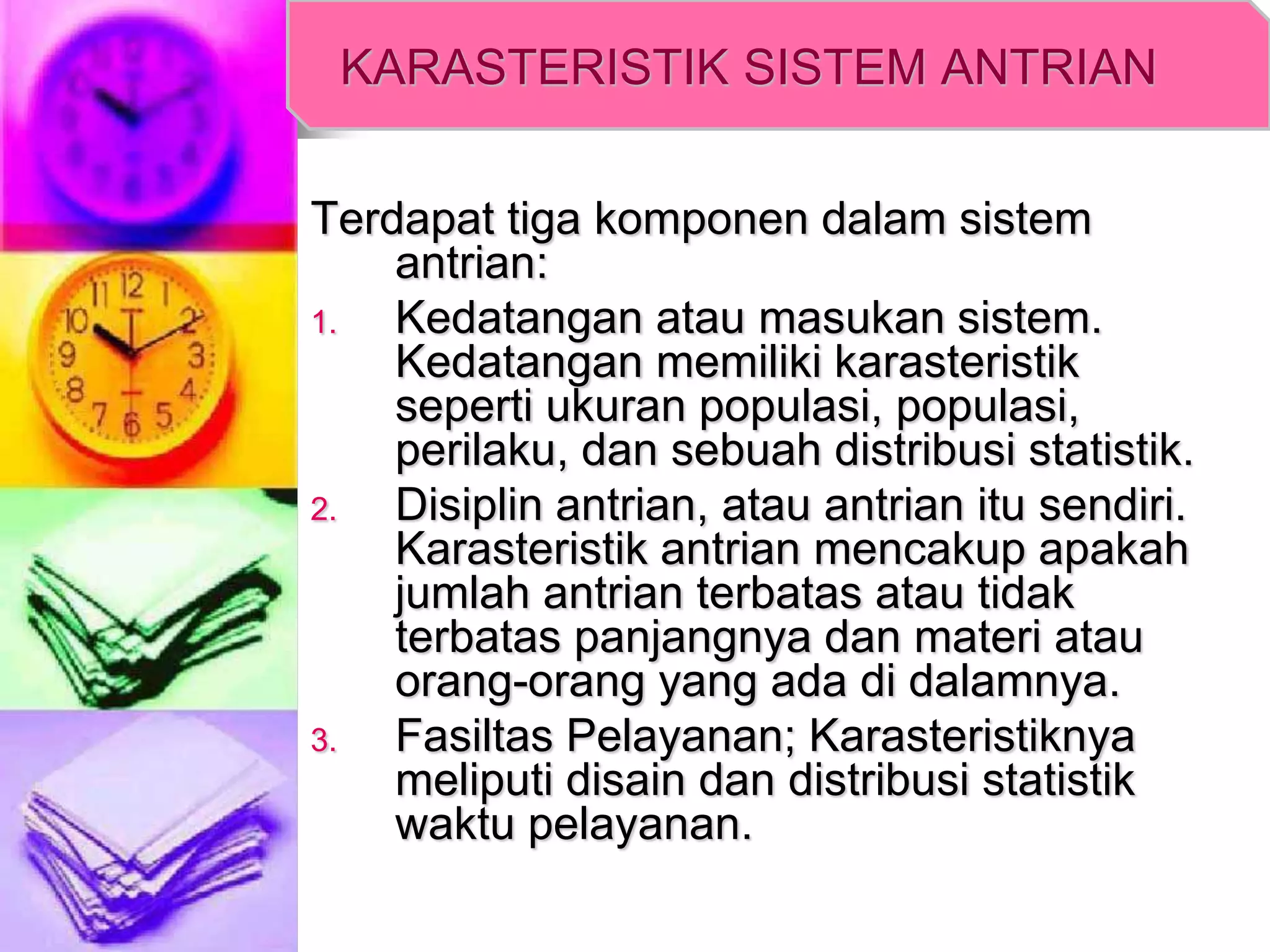 Teori antrian | PPTX