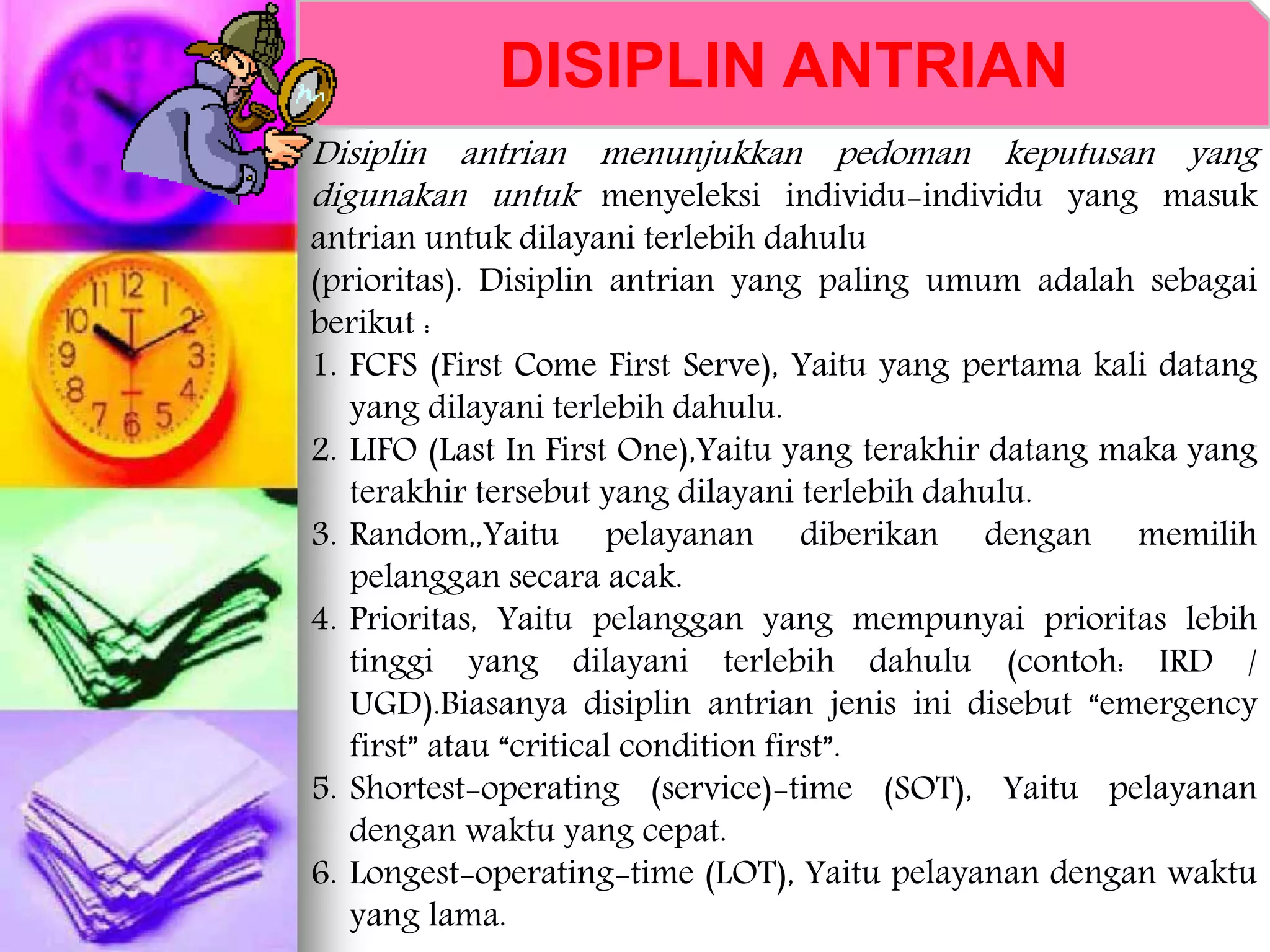 Teori antrian | PPTX