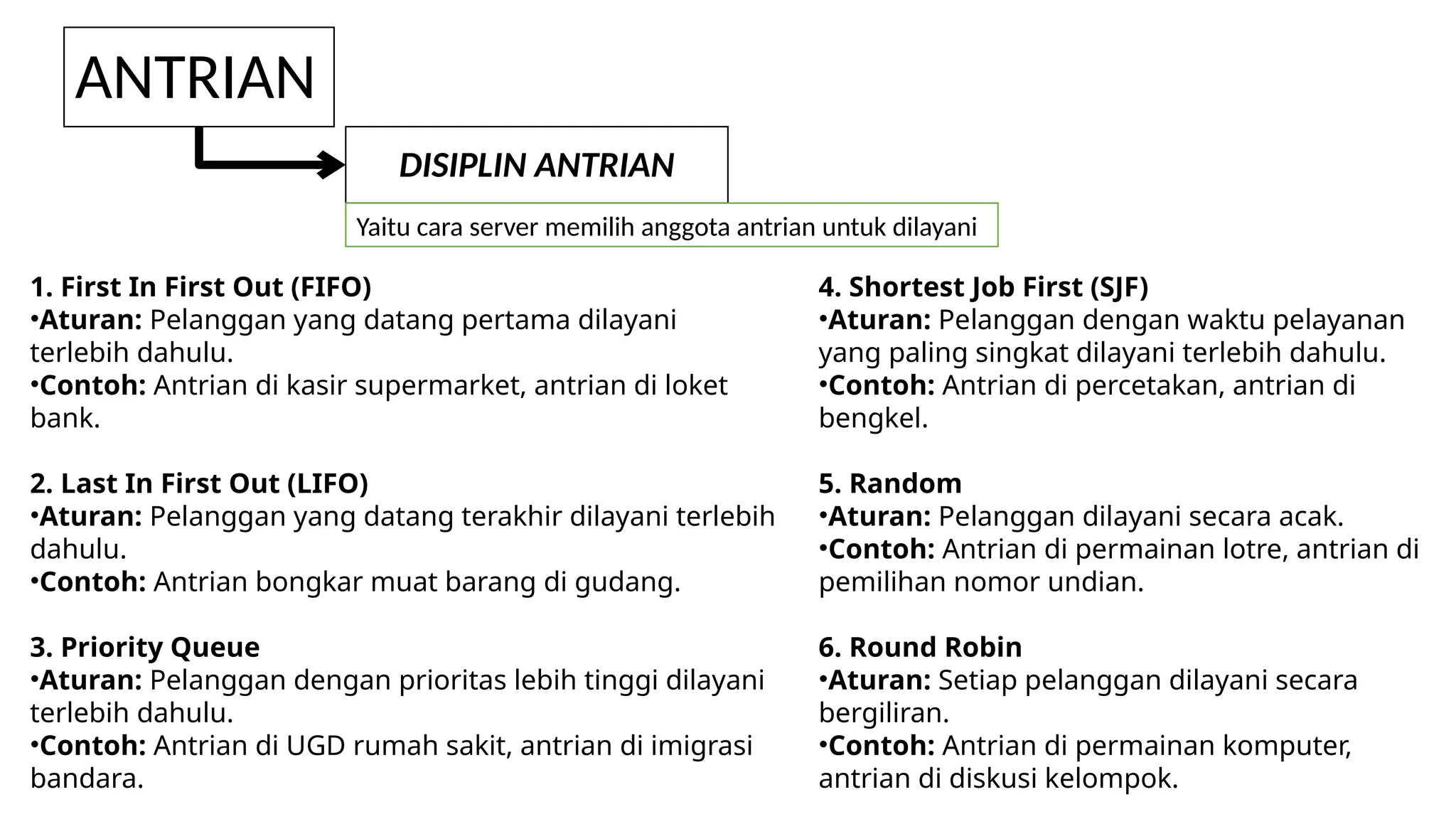 TEORI ANTRIAN adalah studi mengenai jalur-jalur penantian.pptx