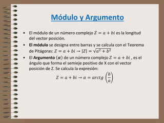 Teoria numeros complejos | PPSX