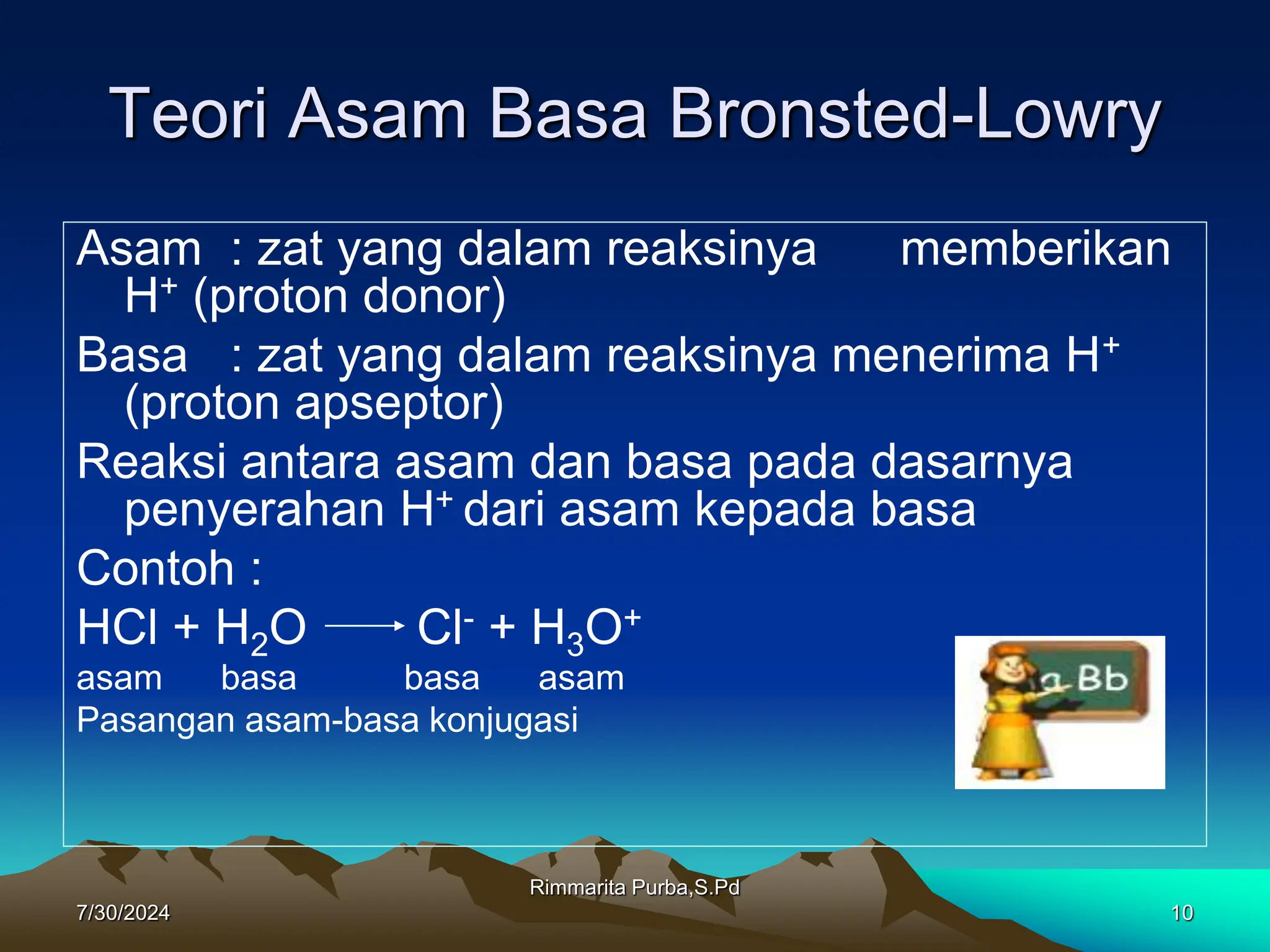 TEORI ASAM BASA.......................... | PPT