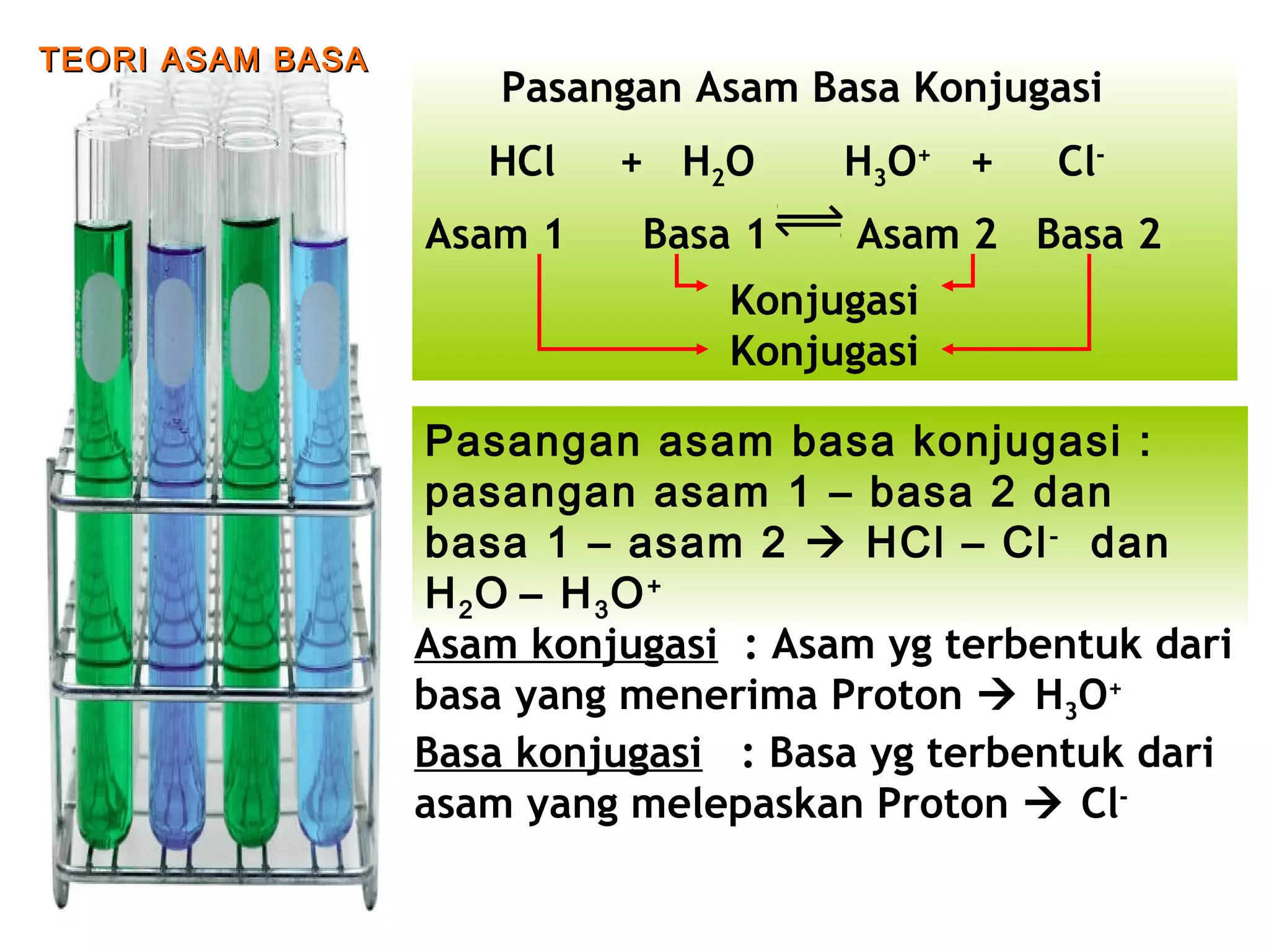 Teori asam basa bronsted lowry | PPT