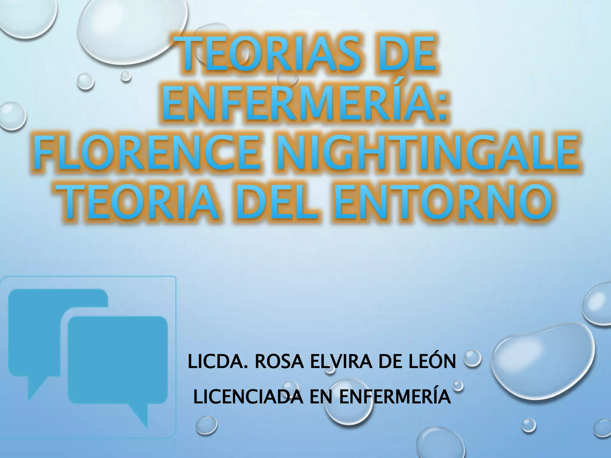 Teoría De Florence Nightingale Y Su Influencia En El Concepto De