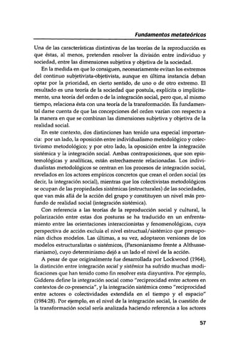 Teorias de la reproduccion social y cultural | PDF