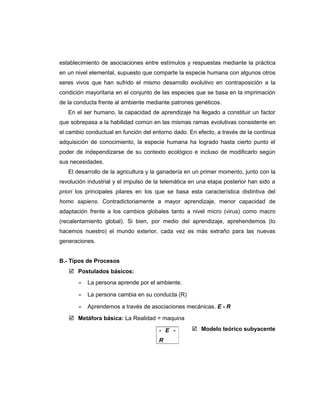 Teorias del Desarrollo y Aprendizaje | DOC