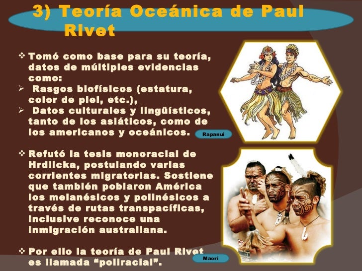 Teoria De Paul Rivet - abstractor