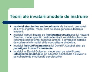Teoria si metodologia_instruirii_autor_conf_univ_dr_irina_maciuc (1) | PPT
