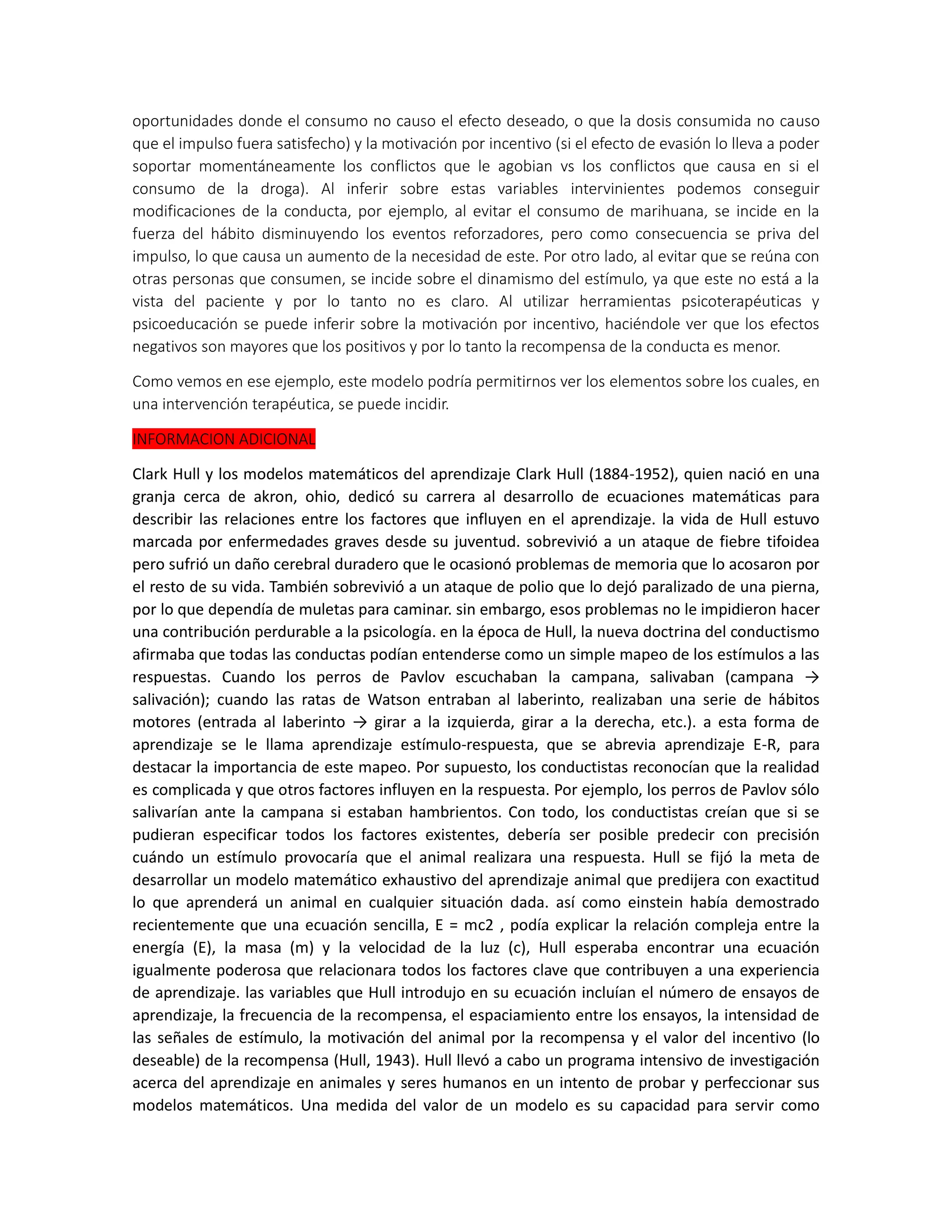 TEORIA SISTEMICA DE LA CONDUCTA CLARK L HULL.docx