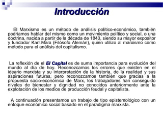 Teorias radicales y marxistas | PPT