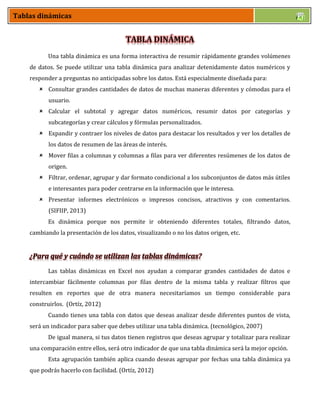 Teoria tablas din_a_micas | PDF