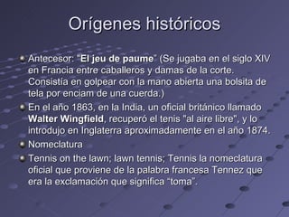 Teoria tenis | PPT