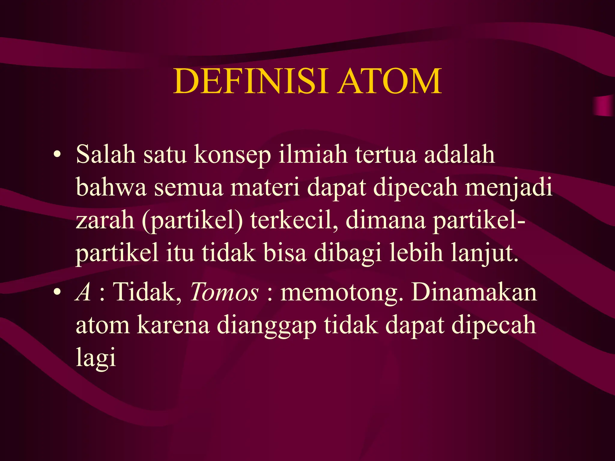 TEORI ATOM...........................ppt