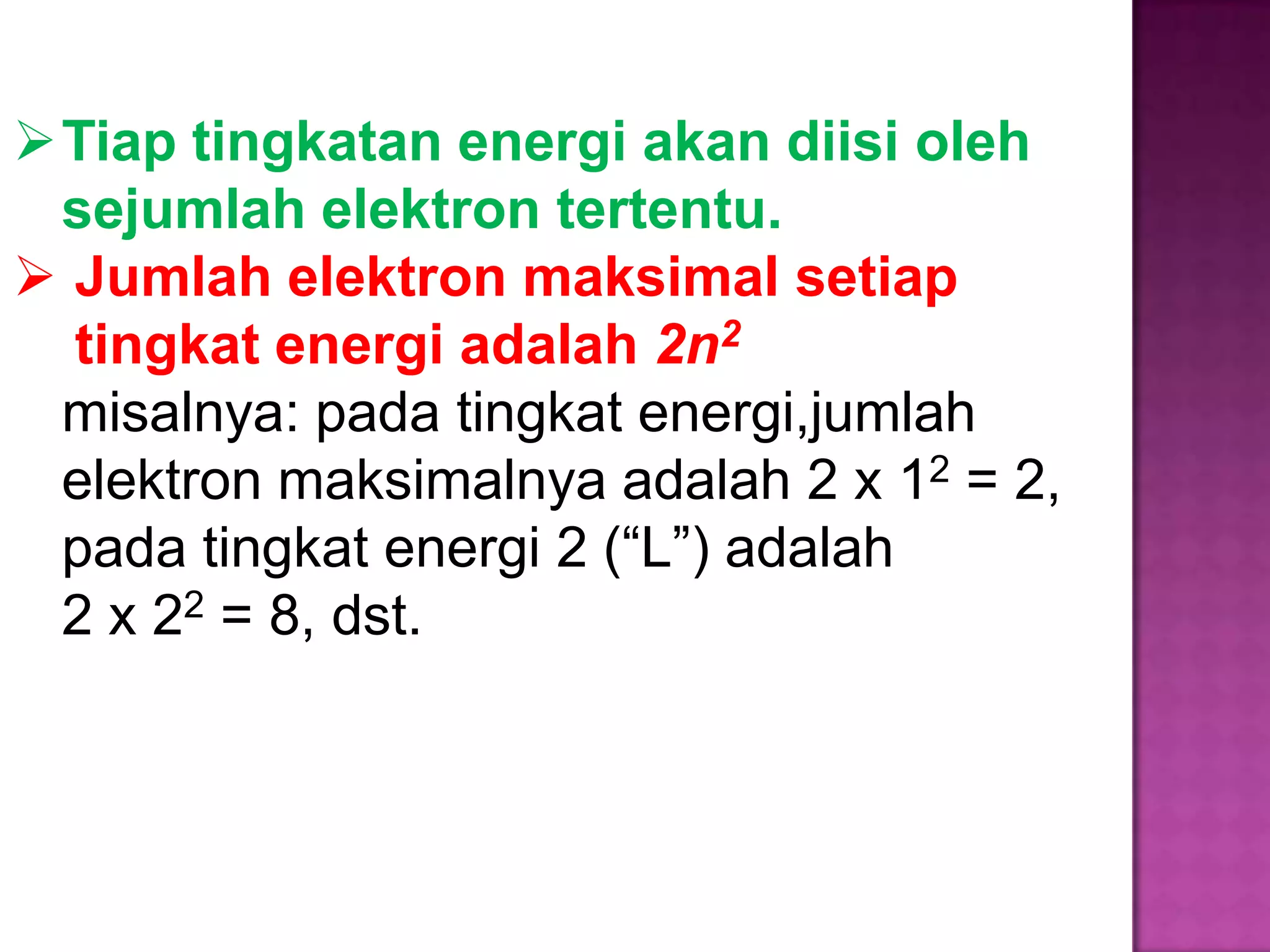 Teori atom bohr | PPTX
