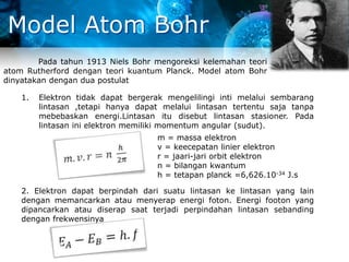 Teori atom dan Radioaktivitas | PPTX