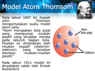 Teori atom dan Radioaktivitas | PPTX
