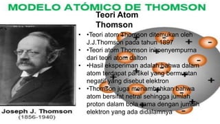 Teori Atom Thomson kel4.pptx