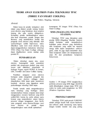 Teori awan elektron pada teknologi tfsc | PDF
