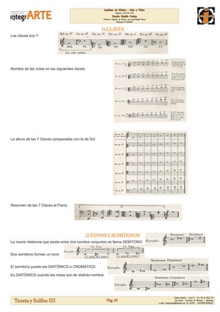 Teoria y solfeo 3 | PDF