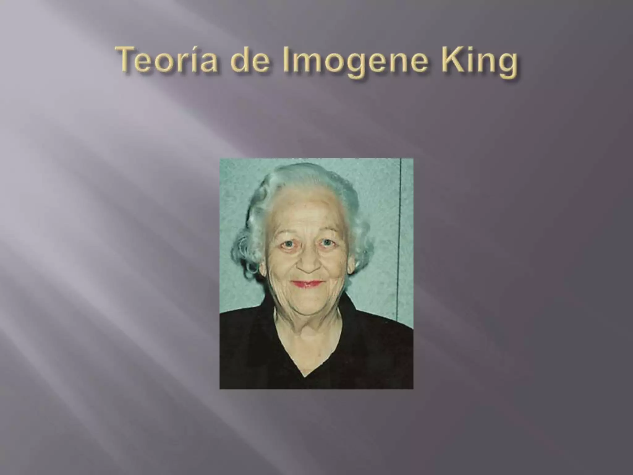 power point teoria de imogene king | PPTX