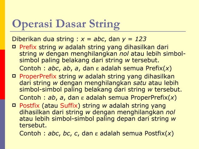 Teori bahasa dan automata1 | PPT
