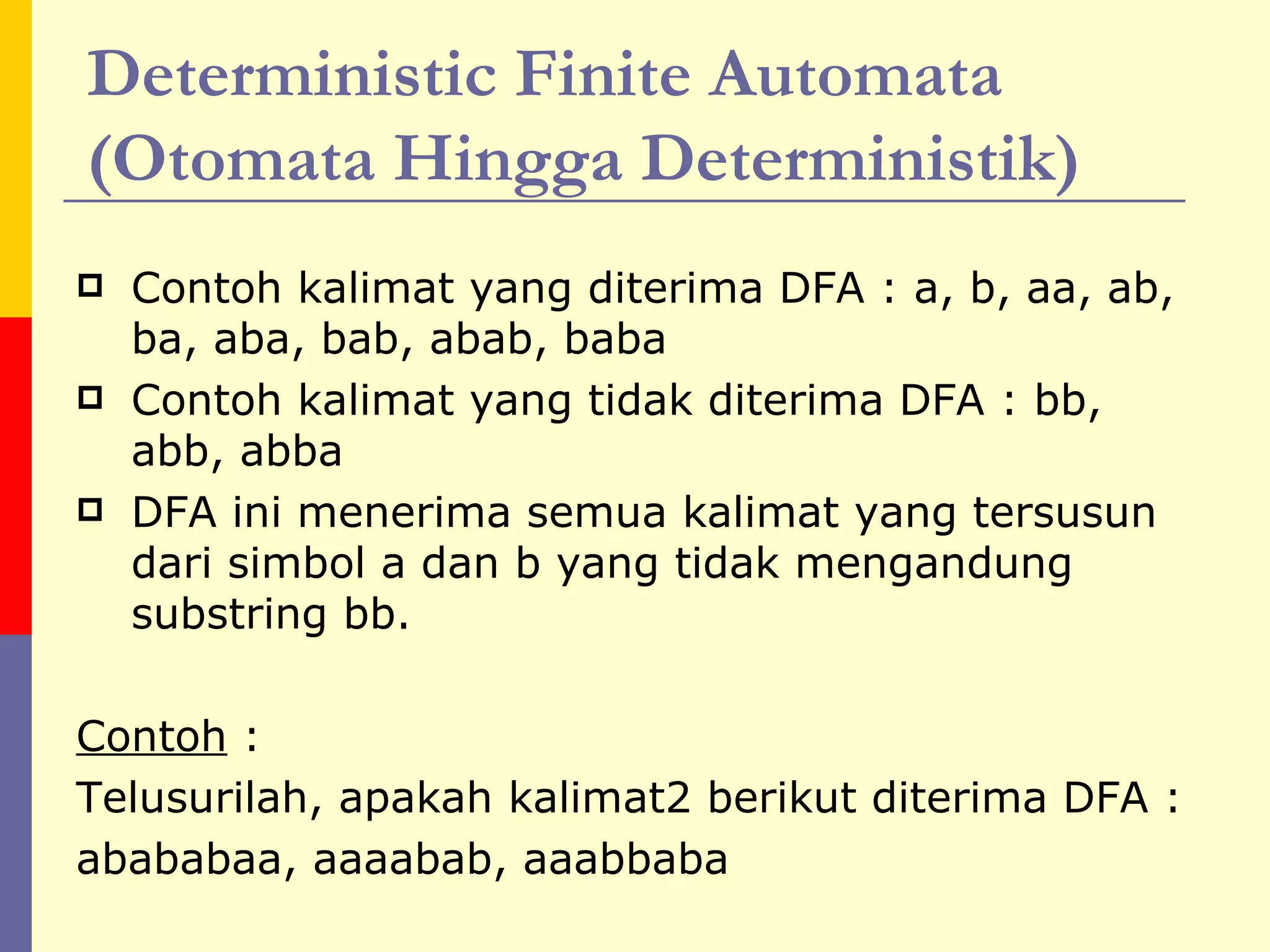 Teori bahasa dan automata2 | PPT