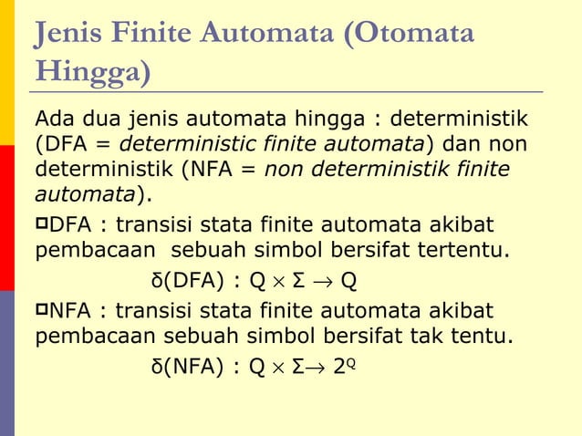 Teori bahasa dan automata2 | PPT