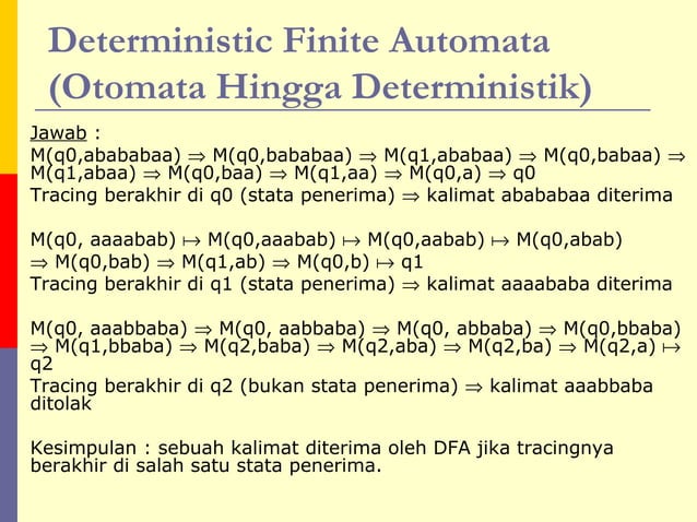 Teori bahasa dan automata2 | PPT