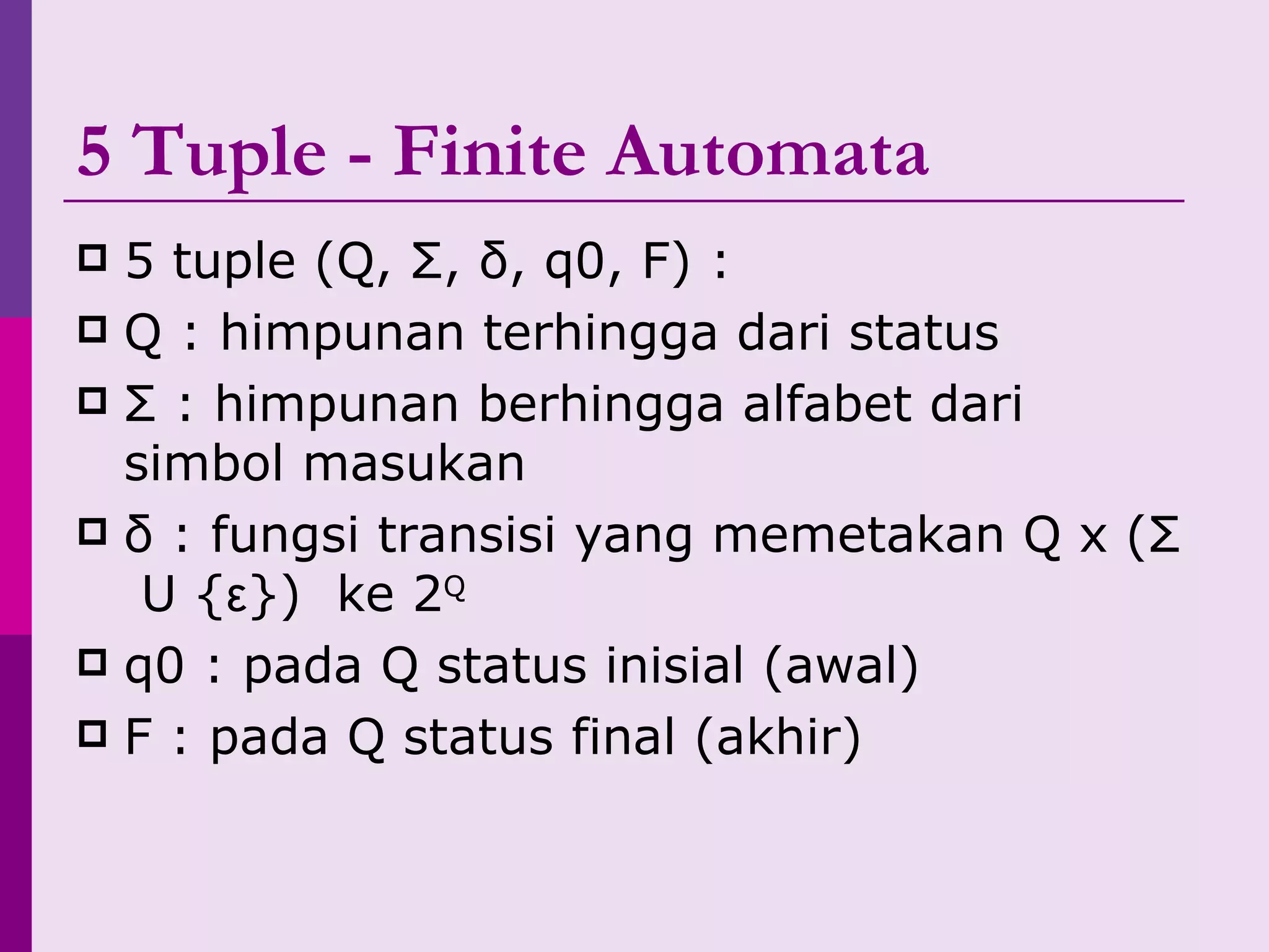 Teori bahasa dan automata5b | PPT