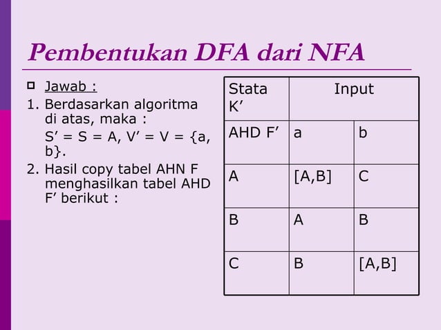 Teori bahasa dan automata5b | PPT
