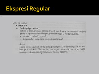 Teori bahasa dan otomata 7 | PPT