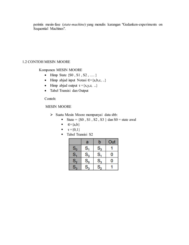 Teori bahasa dan otomata geral | PDF