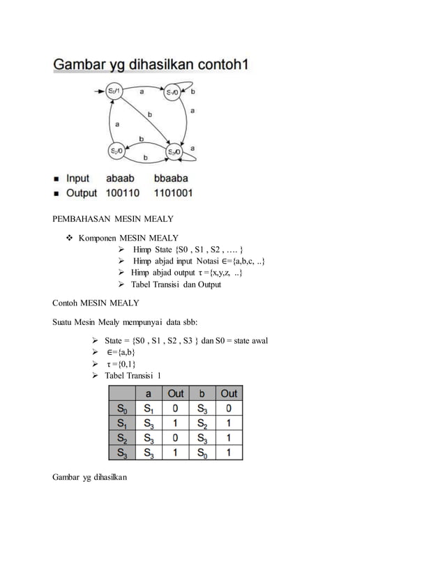 Teori bahasa dan otomata geral | PDF