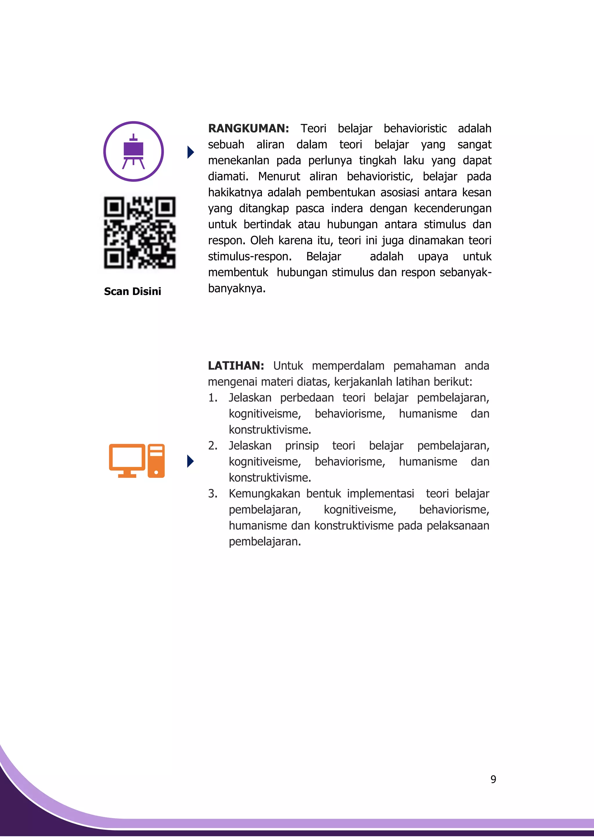 Teori behavior | PDF