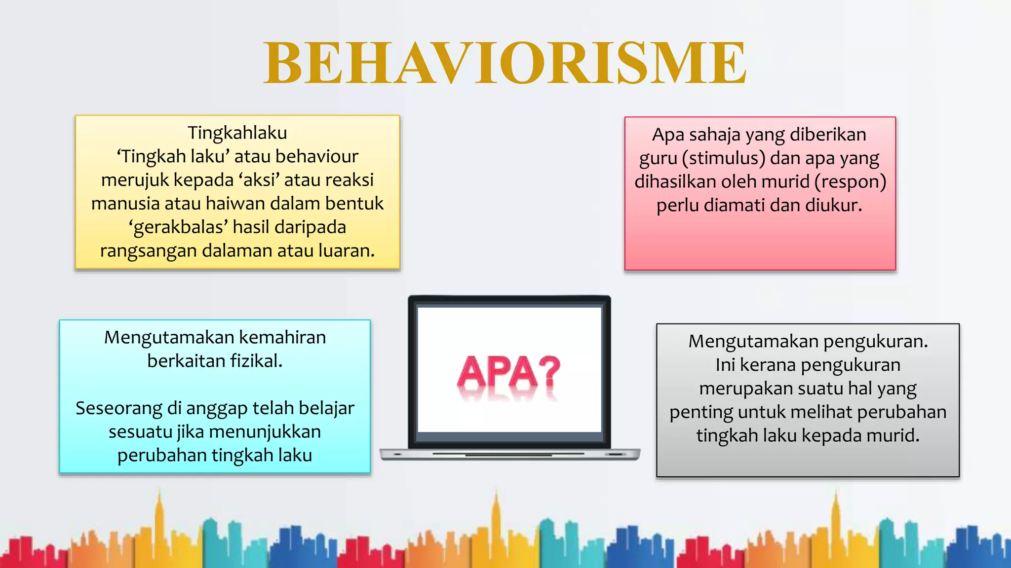 TEORI BEHAVIORISME | PPTX