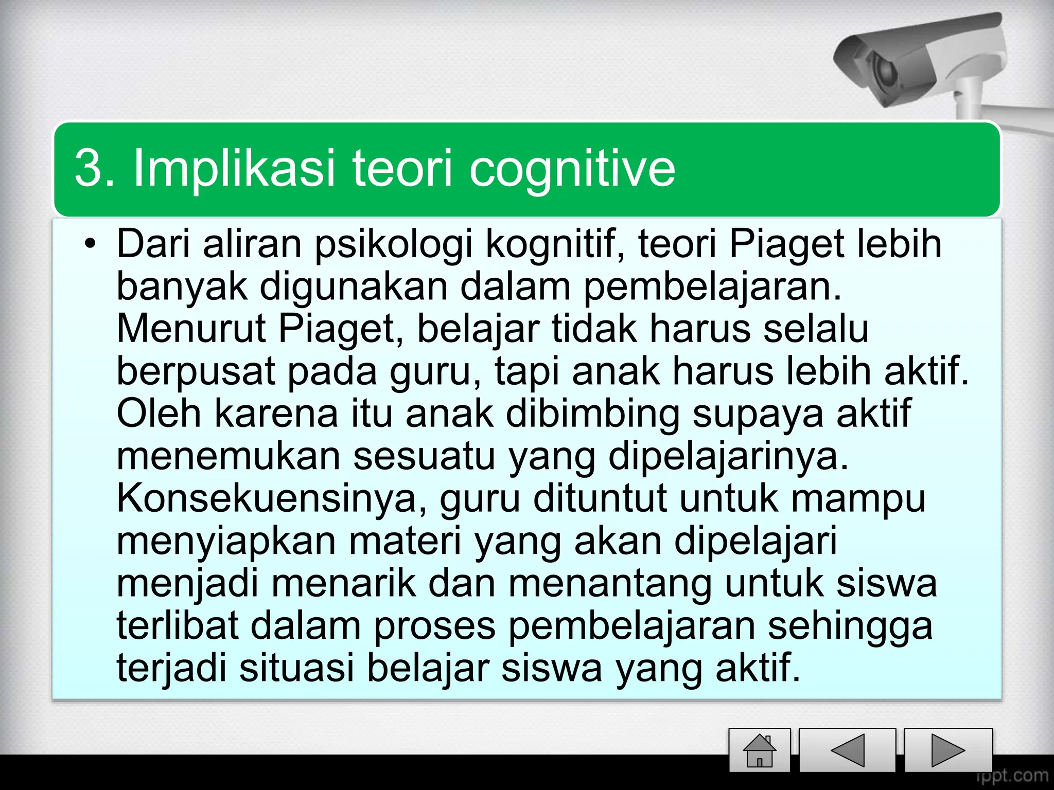 Teori_Belajar behavioristik, kognitivisme, | PPT Teori_Belajar behavioristik, kognitivisme, | PPT