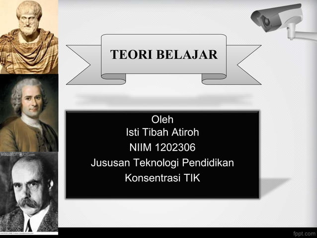 Teori_Belajar behavioristik, kognitivisme, | PPTX