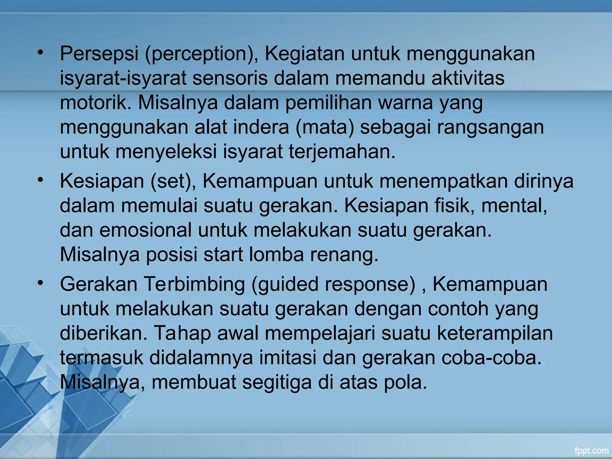 Teori Belajar dalam perspektif para ahli pendidikan | PPT