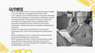 Teori belajar edwin ray guthrie psikologi.pptx