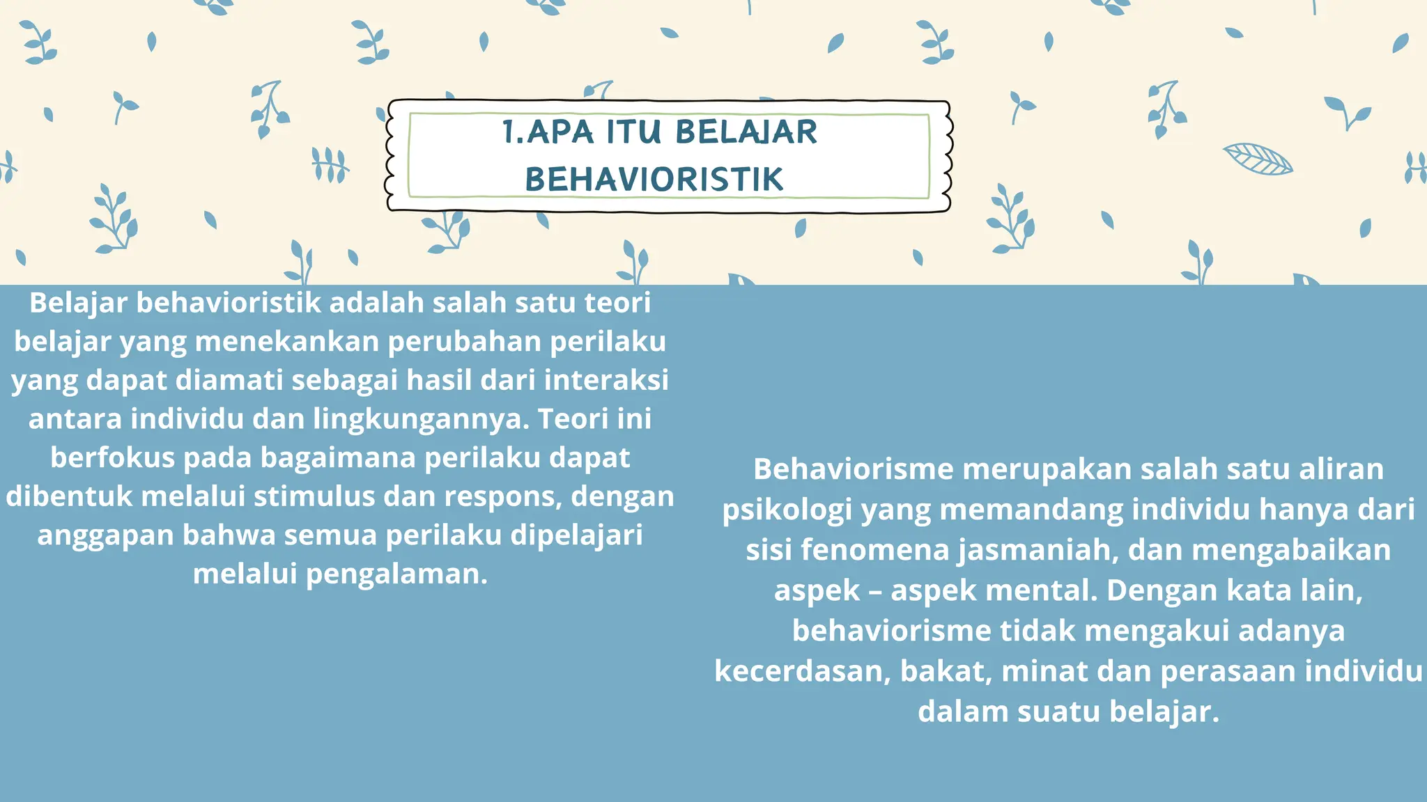 Teori belajar behavioristik dan penerapan nya dalam belajar.pdf