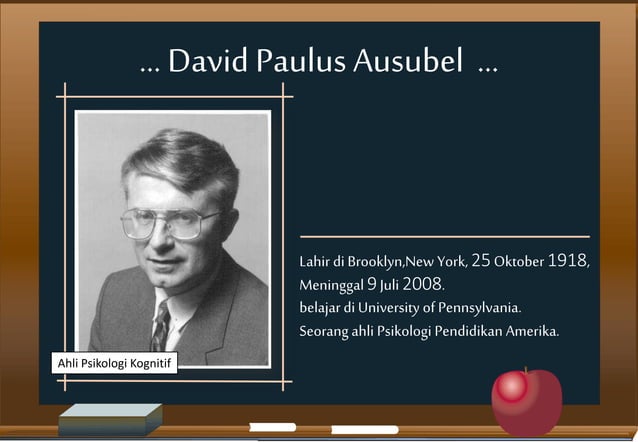 Teori belajar bermakna ausubel (Belajar dan Pembelajaran) | PPTX