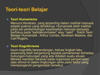 Teori belajar bruner | PPTX