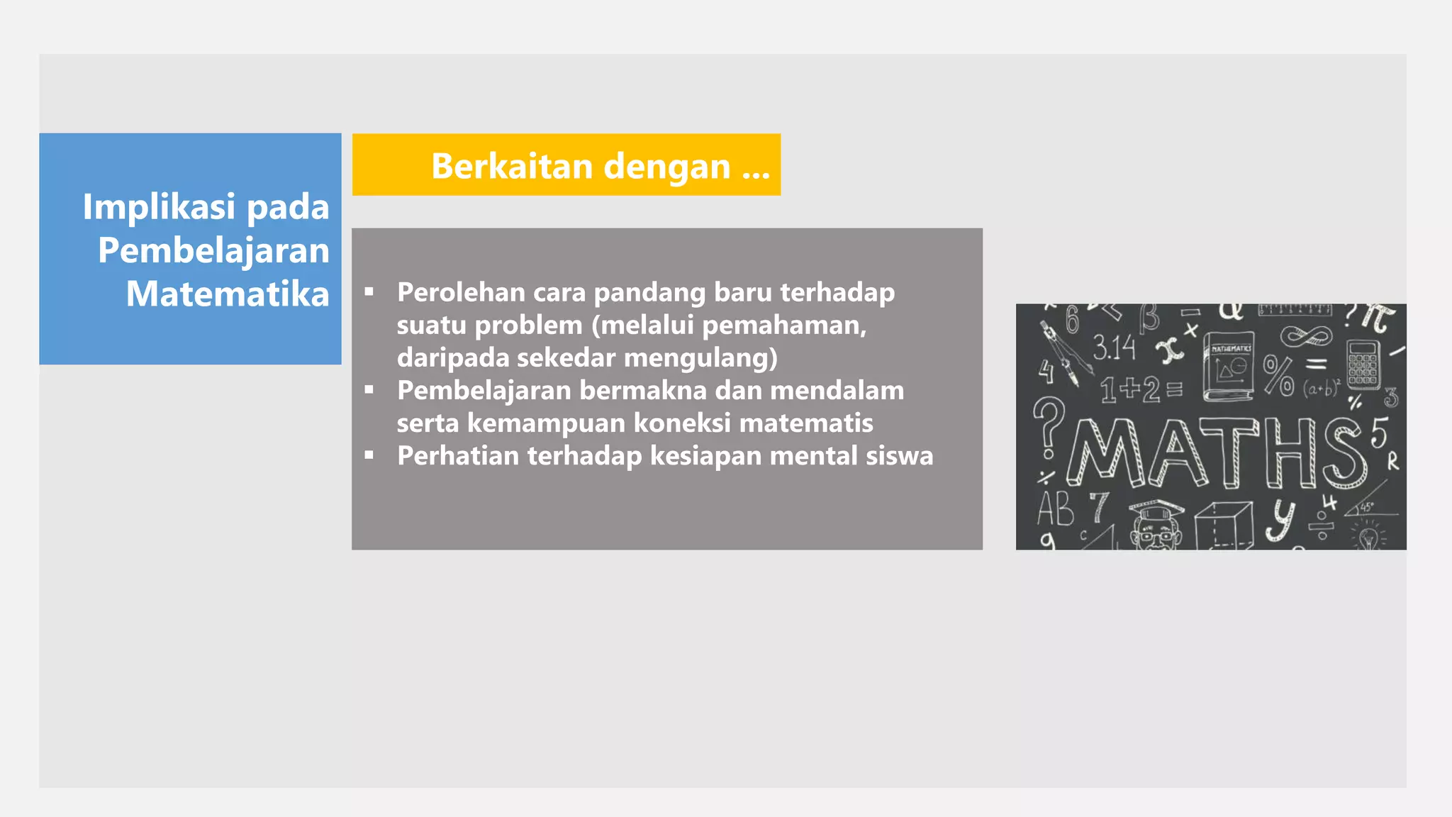 Teori belajar gestalt | PPSX