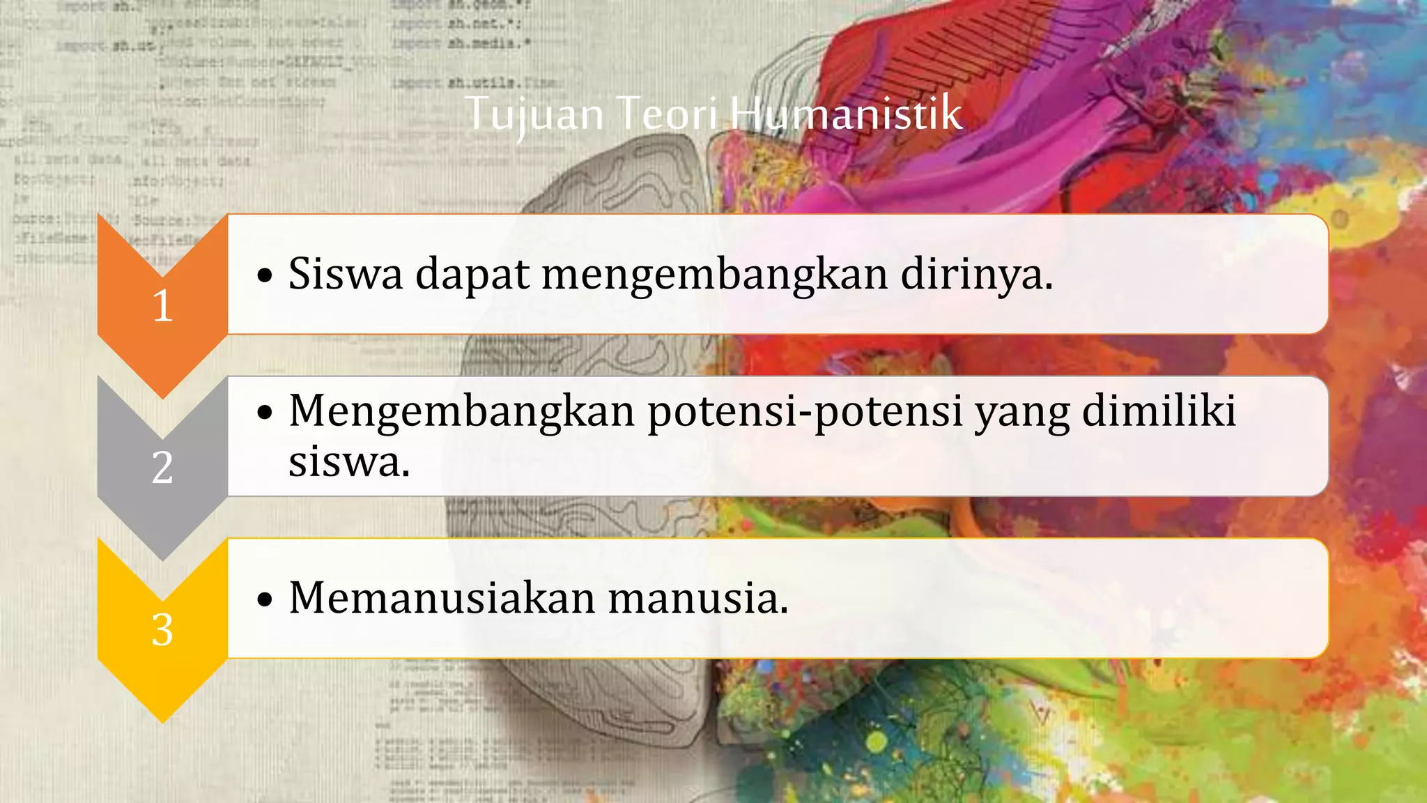 Teori Belajar Humanistik | PPT