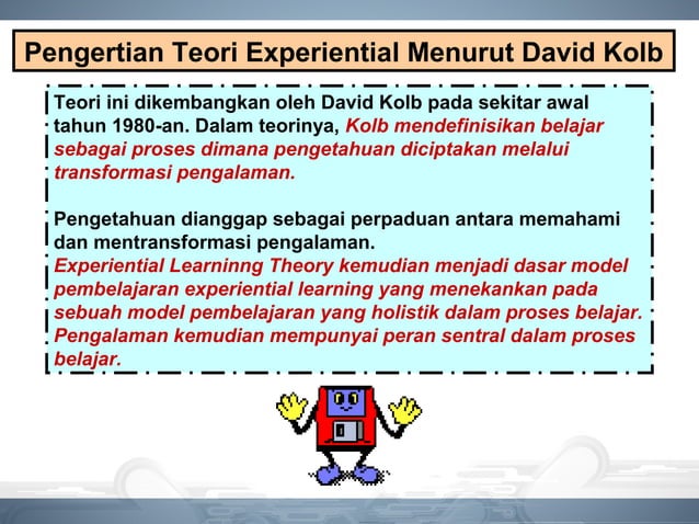 Teori belajar humanistik experiential learning david kolb | PPT