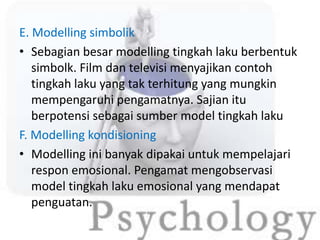 Teori belajar sosial | PPTX