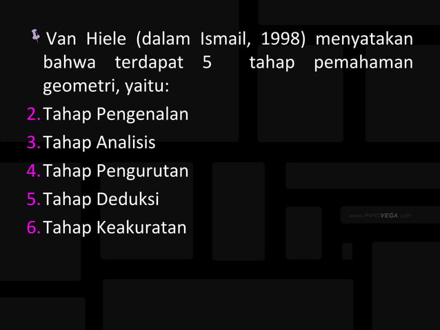 Teori Belajar Van Hiele | PPT