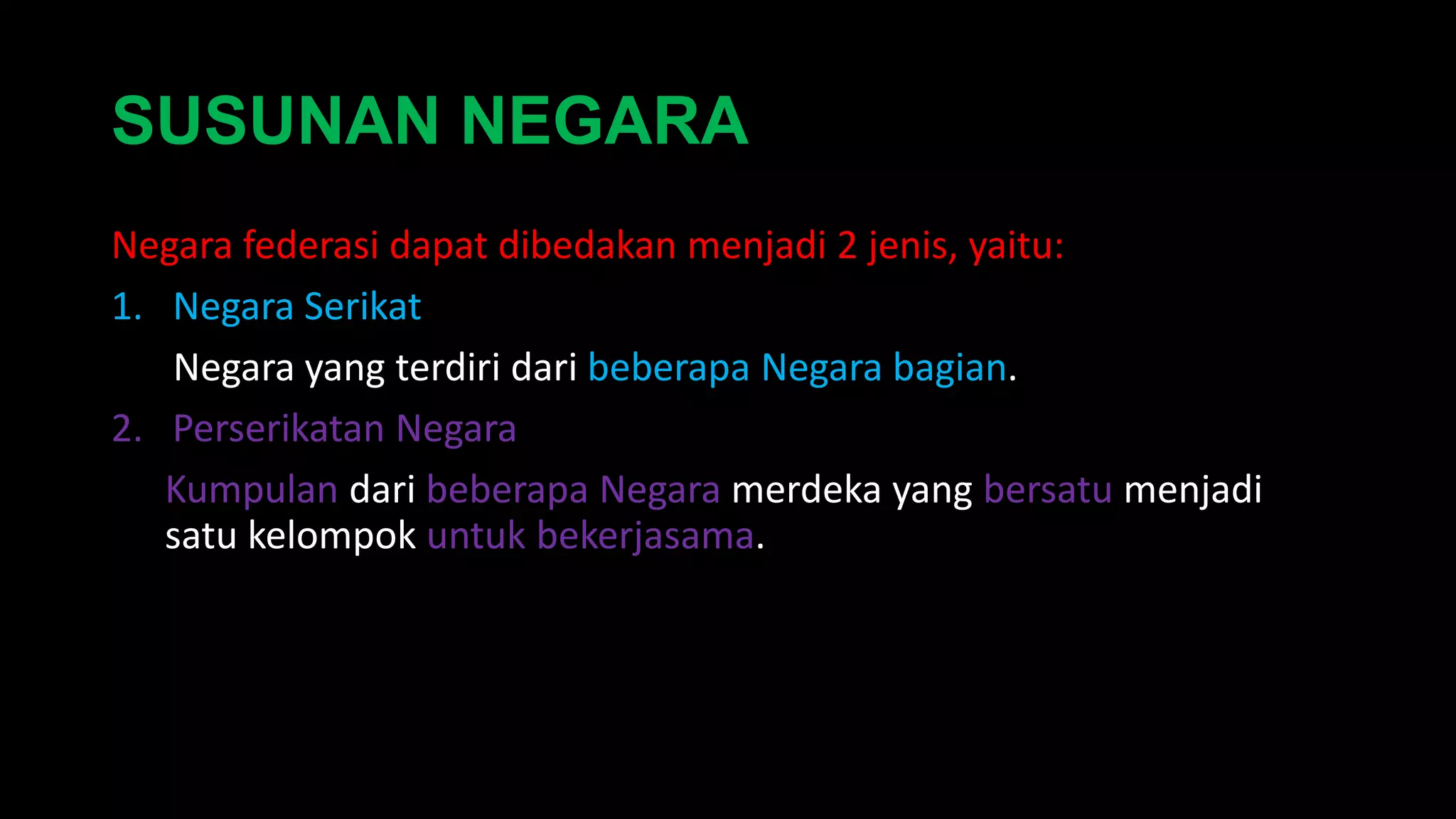 Teori bentuk negara dan bentuk pemerintahan | PPTX